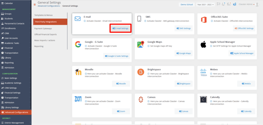 How Can I Send System Emails From Different Email Addresses? - Classter ...